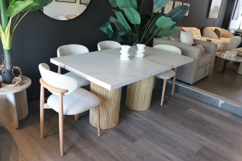 Mesa becca piedra SINTERIZADA – amueblaya